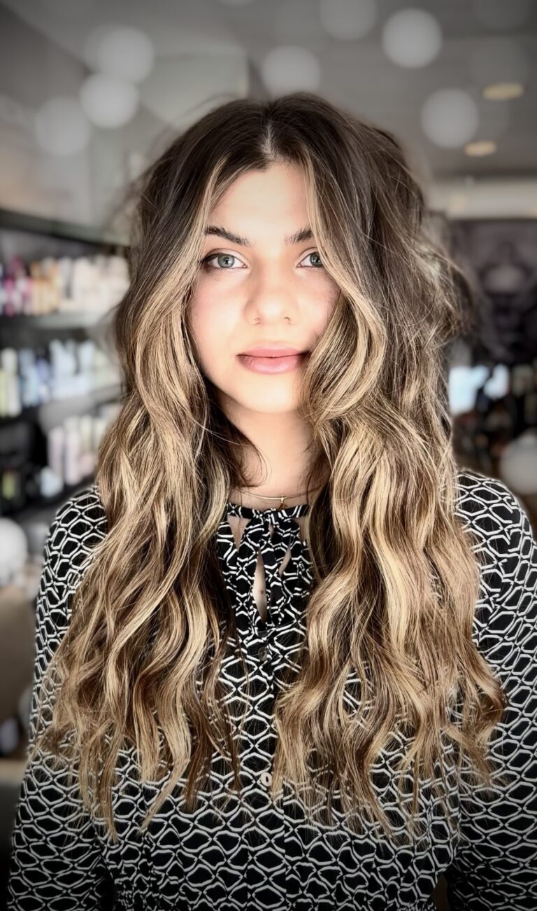 Face framing highlights - day&night Hairdressers